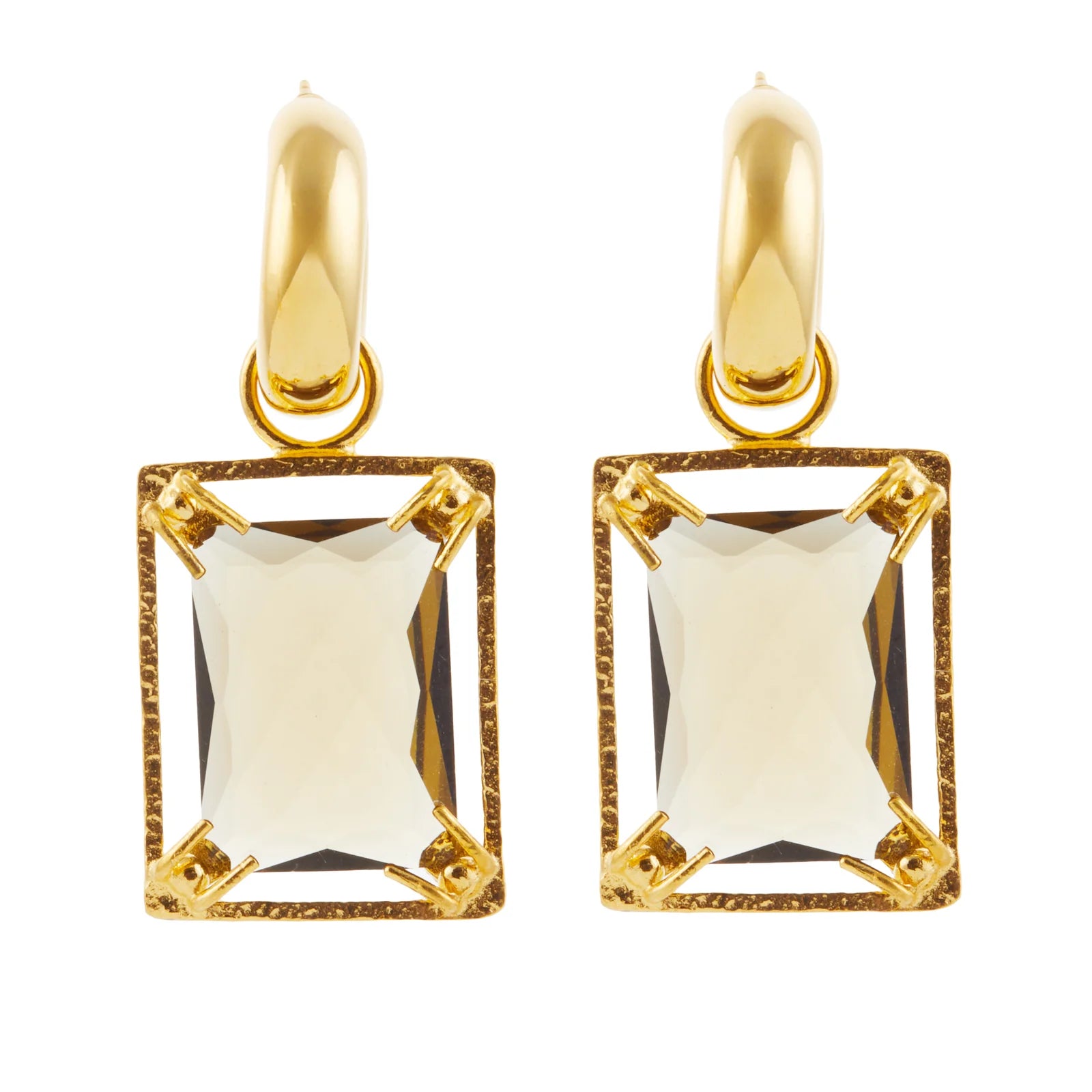 CHRISTIE NICOLAIDES EDITH HOOPS - CHOCOLATE – Miss Henry Boutique